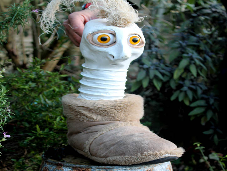 Make a Puppet in a Shoe workshop - Garlic Theatre